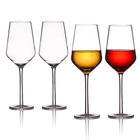 Reusable Unbreakable Plastic Tritan Collection White Wine Glasses Buy