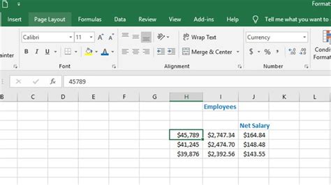 Formatting Numbers In Excel Using Shortcut Keys