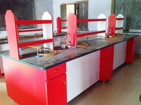 Red Chemistry Lab Table At 68500 Piece Patna ID 23302913930