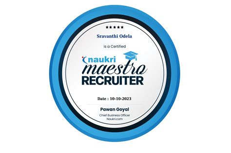 Sravanthi Odela On Linkedin Naukrimaestrorecruiter 18 Comments