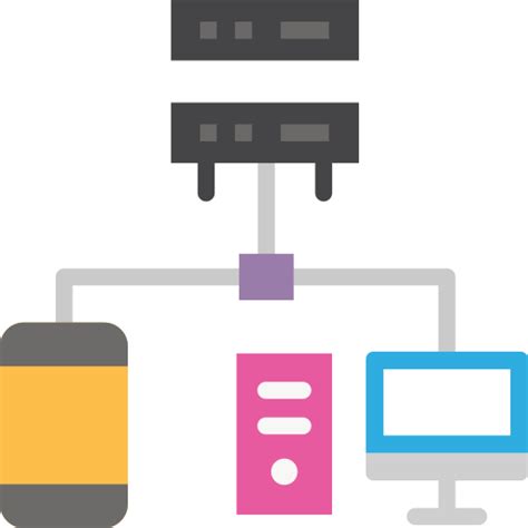 Hosting Server SBTS Flat Icon