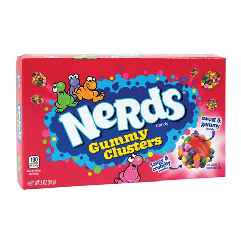 Nerds Gummy Clusters Ounce Theater Box Pack Of