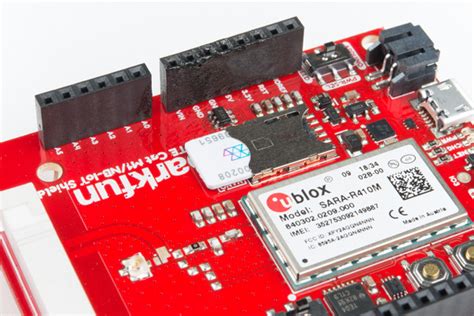 LTE Cat M NB IoT Shield Hookup Guide SparkFun Learn