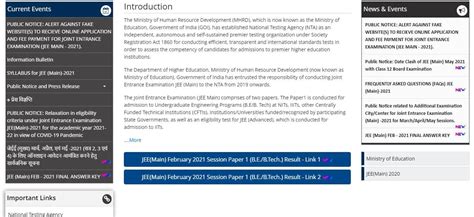 JEE Main February Result LIVE Updates Scores To Be Declared Shortly At Jeemain Nta Nic In