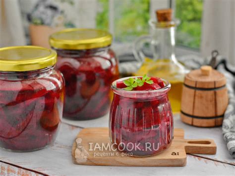 Тушеная свекла на зиму в банках — рецепт с фото пошагово