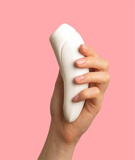 Premium Photo Female Hand Holding Women Sex Toy Masturbating Item
