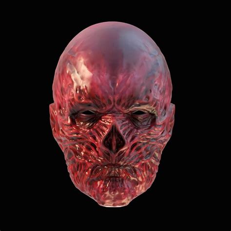 Vecna Mask Stranger Things 3d Model By Zaider3d
