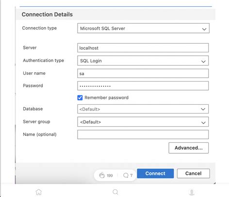 Macos Mac M1 Running MS SQL On Docker Unable To Connect From Azure