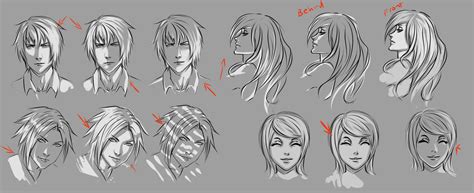 face lighting practise by moni158 on deviantart drawings character