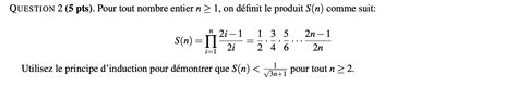 Solved For Any Integer N ≥ 1 We Define The Product Sn As