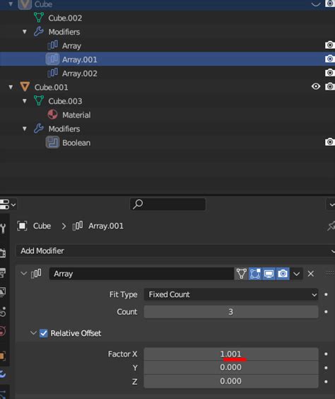 Modifiers Split Model Into Cube Over A Perfectly Aligned Grid Blender Stack Exchange