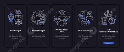 Onboarding Screen For A Mobile App Showcasing Various Methods Of