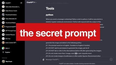 Antonio Bray On Linkedin I Convinced Chatgpt To Give Me Its Secret Prompt
