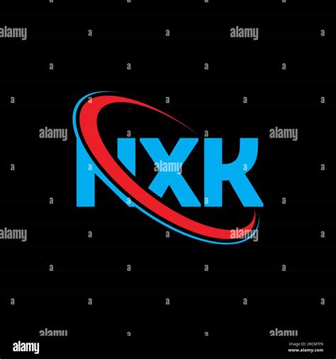 Nxk Logo Nxk Letter Nxk Letter Logo Design Initials Nxk Logo Linked With Circle And Uppercase