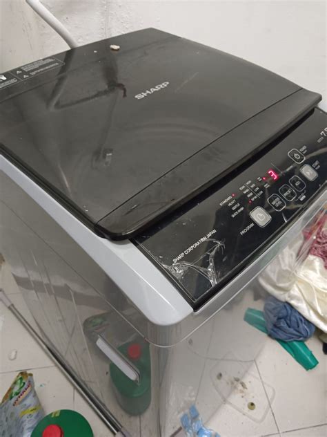 Sharp Fully Automatic Washing Machine Tv And Home Appliances Washing Machines And Dryers On