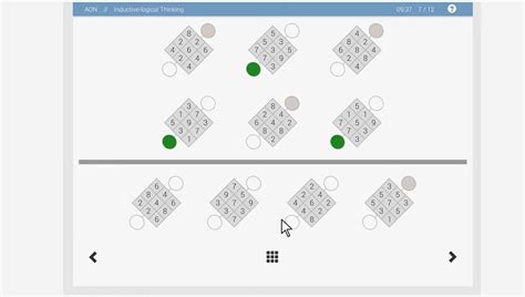 Inductive Reasoning Patterns