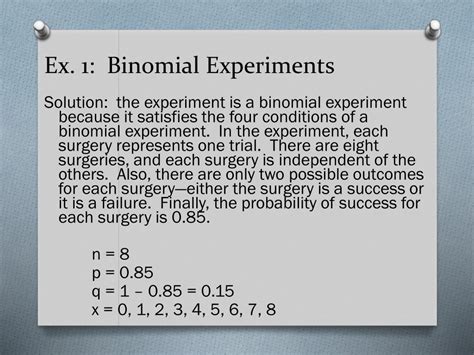 PPT Statistics Binomial Distributions PowerPoint Presentation Free Download ID