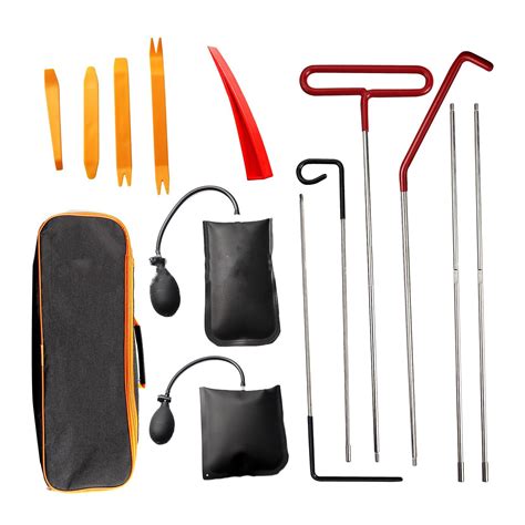 14pcs Car Door Open Unlock Tool Kit Lock Out Emergency Wedges Air Pump