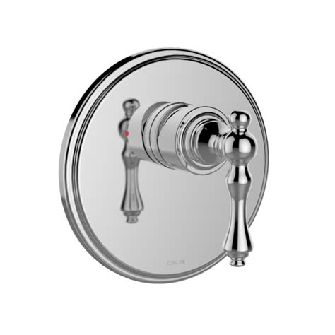 Kohler Modulo ชุดฝาครอบและวาล์วผสมฝังกำแพงยืนอาบโมดูโล รุ่น เคลสตัน K 72802t B4 Cp