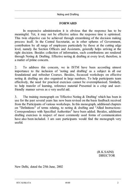 Noting And Drafting Doc