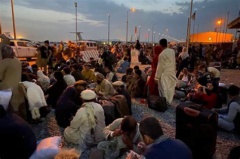 Chaos Continues At Kabul Airport As Thousands Struggle To Find Flights