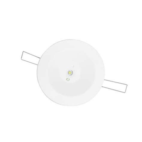 Recessed Emergency Light 5w 150lm Self Test Ip20 By Clevertronics Clife