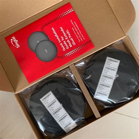 Singtel WiFi Mesh Extender V AC Dual Pack Computers Tech Parts Accessories