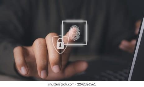 Fingerprint Scan Biometric Input Device Stock Photos Images Shutterstock