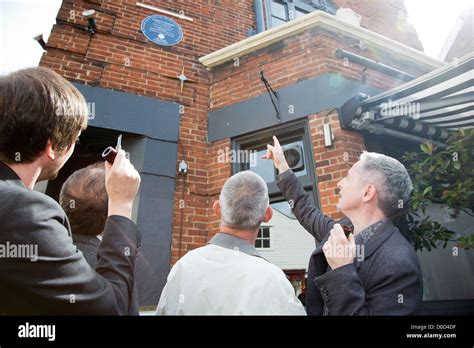 Unveiling Of A Blue Plaque For The Late Monty Python Member Graham