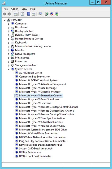 How To Disable Virtual Machine Generation Identifier Vm Generation Id On Domain Controller On