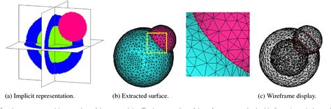 Figure 1 From Direct Extraction Of Surface Meshes From Implicitly Represented Heterogeneous