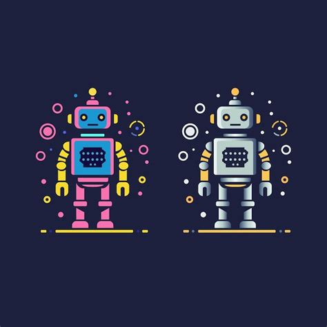 Premium Vector Vector Ai Robot