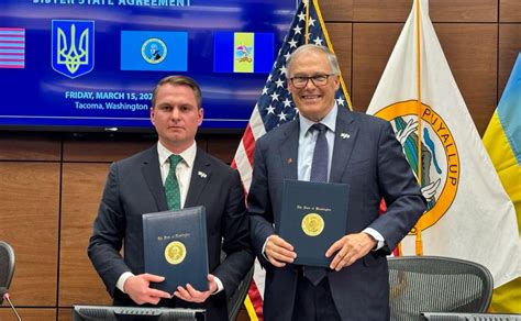 Київщина та штат Вашингтон підписали меморандум про співпрацю між регіонами Вечірній Київ