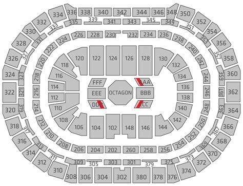 Footprint Center Seating Chart Ufc Center Seating Chart