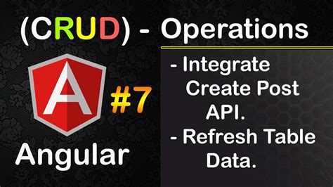 Angular Crud Operations 7 How To Create Post Api In Angular And