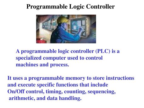 PPT Programmable Logic Controllers Third Edition PowerPoint