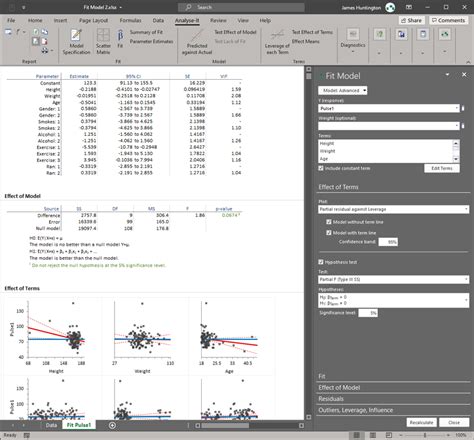 Regression Addin Analyse It®