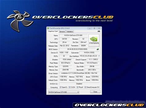Testing Setup And Overclocking Nvidia Gtx 680 Review Page 3 Overclockers Club