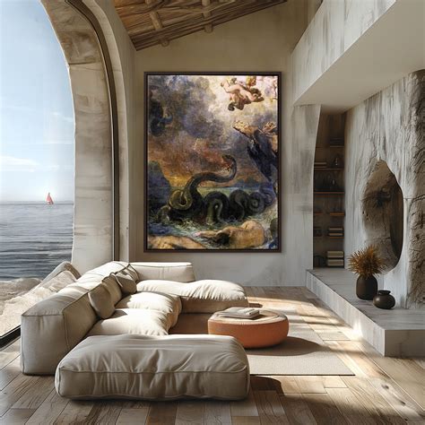 Apollo Slays Python Great Canvas Arts