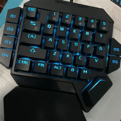 REDTHUNDER K 50 RGB One Sided Mechanical Gaming Keyboard Computers Tech Parts Accessories