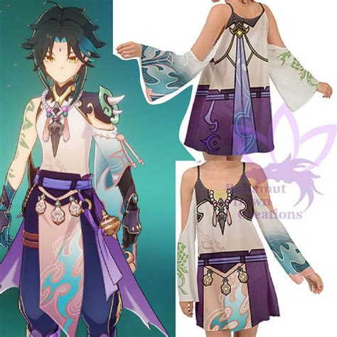 Xiao Dress Kimono Genshin Impact Cosplay Dress Xiao Cosplay Etsy