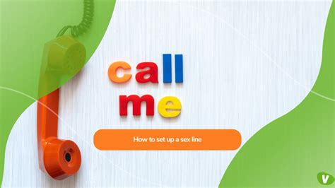 How To Set Up A Sex Line Vivastreet