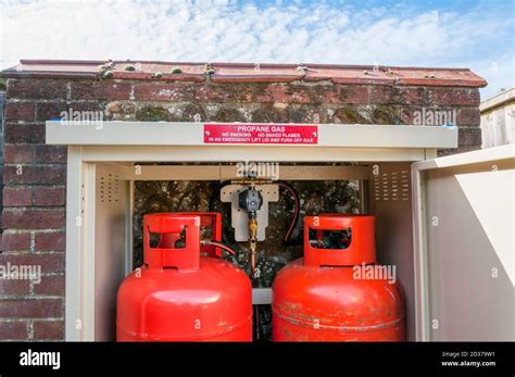 Domestic Calor Gas Installation Of Liquefied Petroleum Gas Lpg