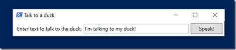 Better Know A Powershell Ui Talk To A Duck Ephing Admin