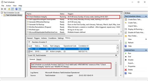Automate Consistency Checks Of Sql Database Using Windows Task Scheduler
