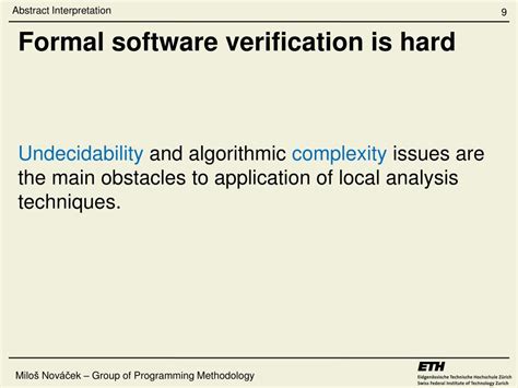 Ppt Abstract Interpretation Framework For Verifying Software Correctness Powerpoint