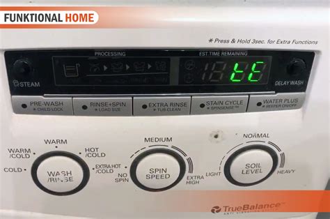 how to fix lg washer tcl code 4 solutions
