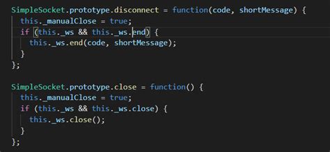 How To Check If A WS Is In Closing State Invalid Access Of Closed