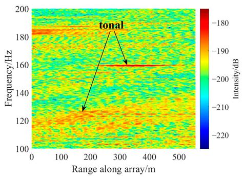 Striation Based Beamforming With Two Dimensional Filtering For Suppressing Tonal Interference