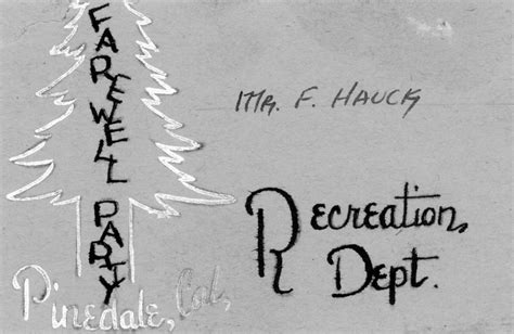 Ddr Densho 25 75 — Assembly Center Party Invitation Densho Digital